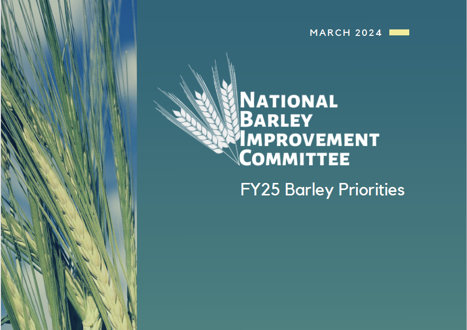 National Barley Improvement Committee 2024 Legislative Packet